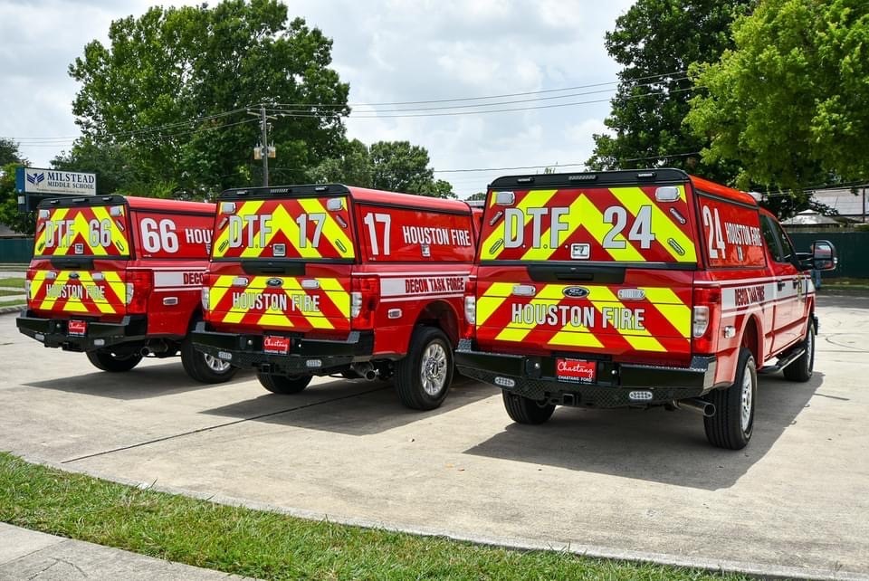 The Houston Fire Department Places Three New Decontamination Task Force ...